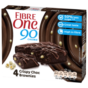 90 Calorie Snacks - Brownies & Protein Bars - Fibre One